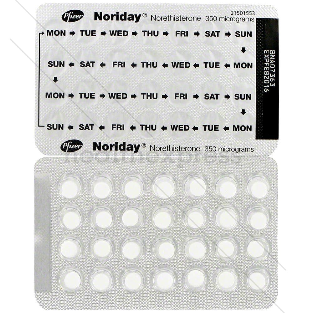ᐅ Noriday • Östrogenfreie Minipille rezeptfrei online