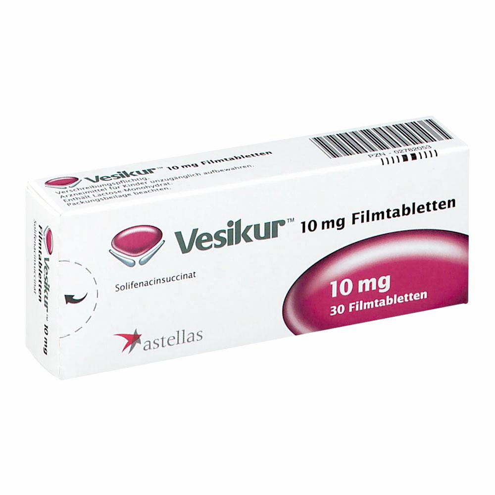 ᐅ Vesicare online kaufen gegen Harndrang • mit Rezept