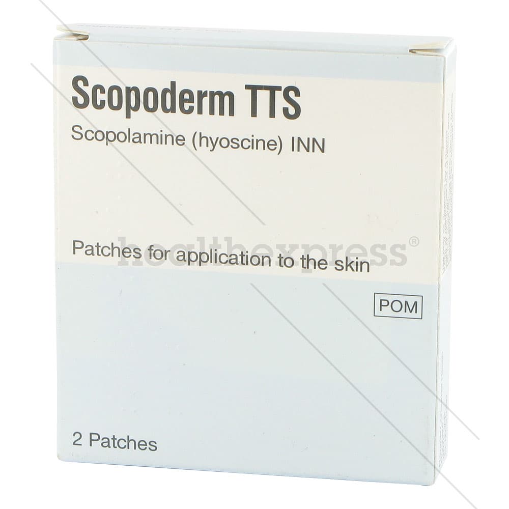 Scopoderm | Fjerner køresyge | HealthExpress