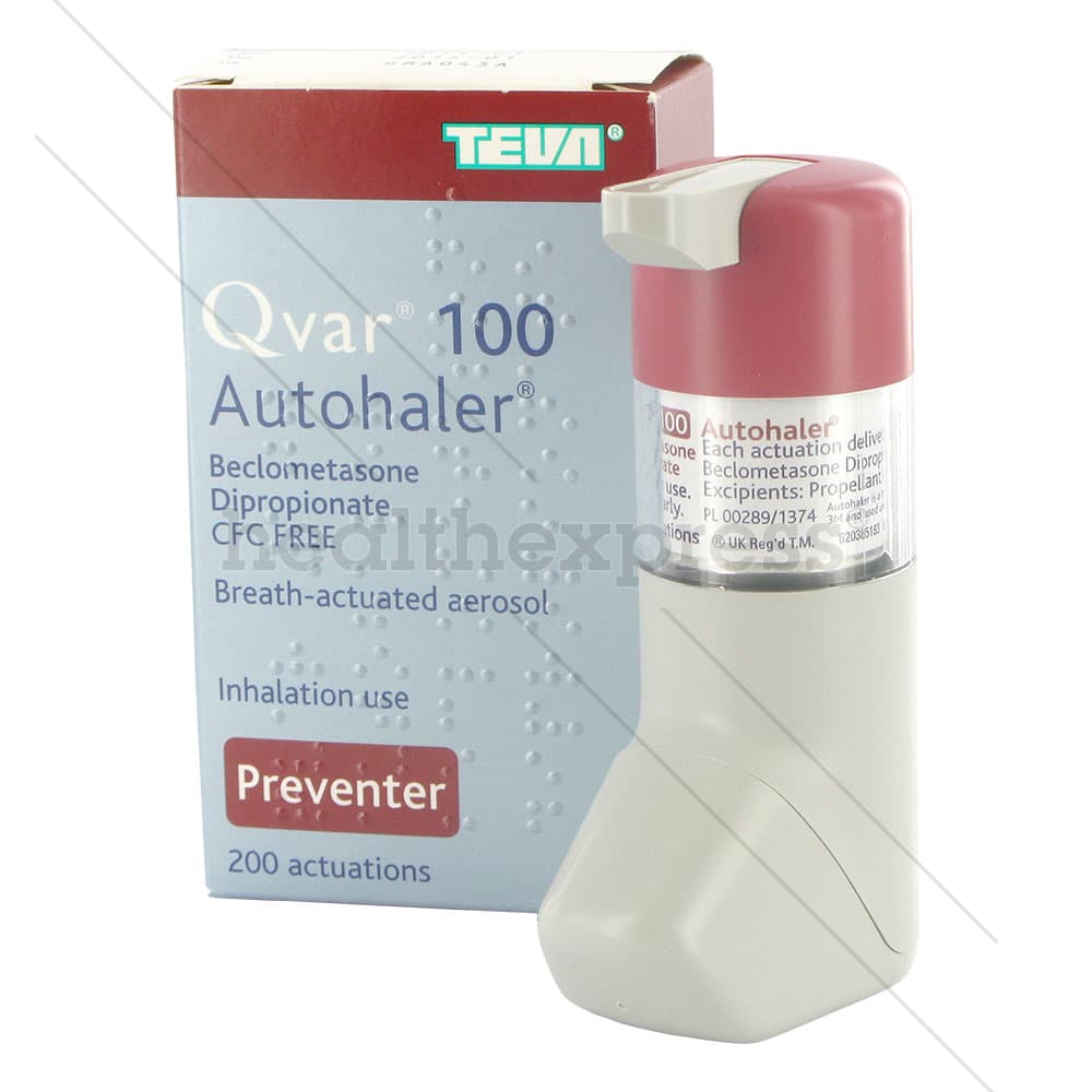 ᐅ Qvar • Effektive inhalatorer mod astma • HealthExpress®