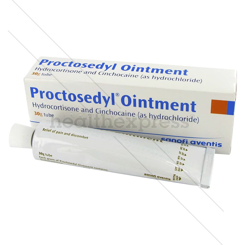 ᐅ Proctosedyl • Effektiv behandling mod hæmorider