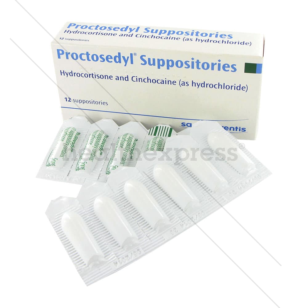 ᐅ Proctosedyl • Effektiv behandling mod hæmorider