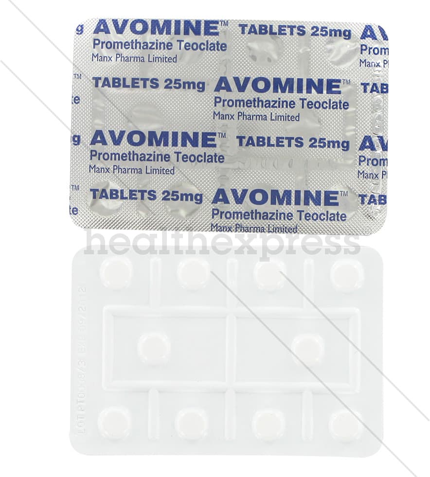 ᐅ Acheter Avomine en ligne • Mal des transports • Livraison 24h