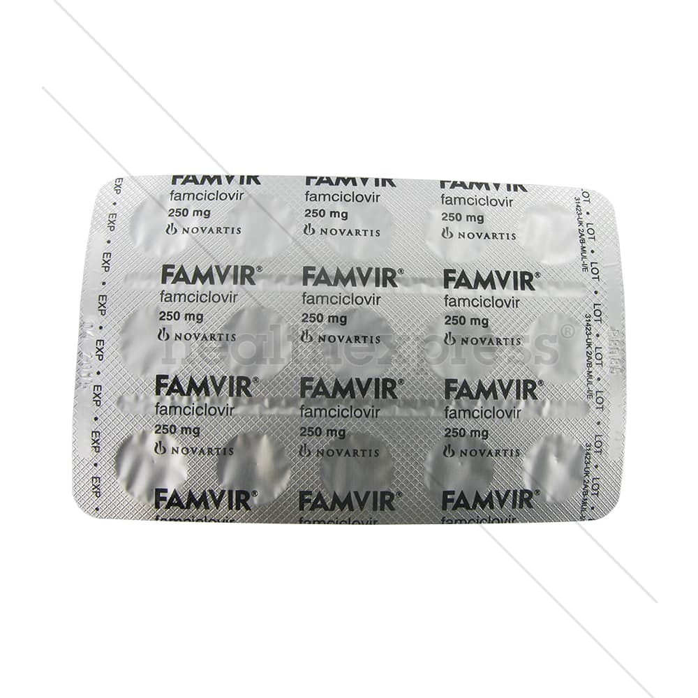 ᐅ Famvir • Köp Famvir med recept från våra läkare • HealthExpress®