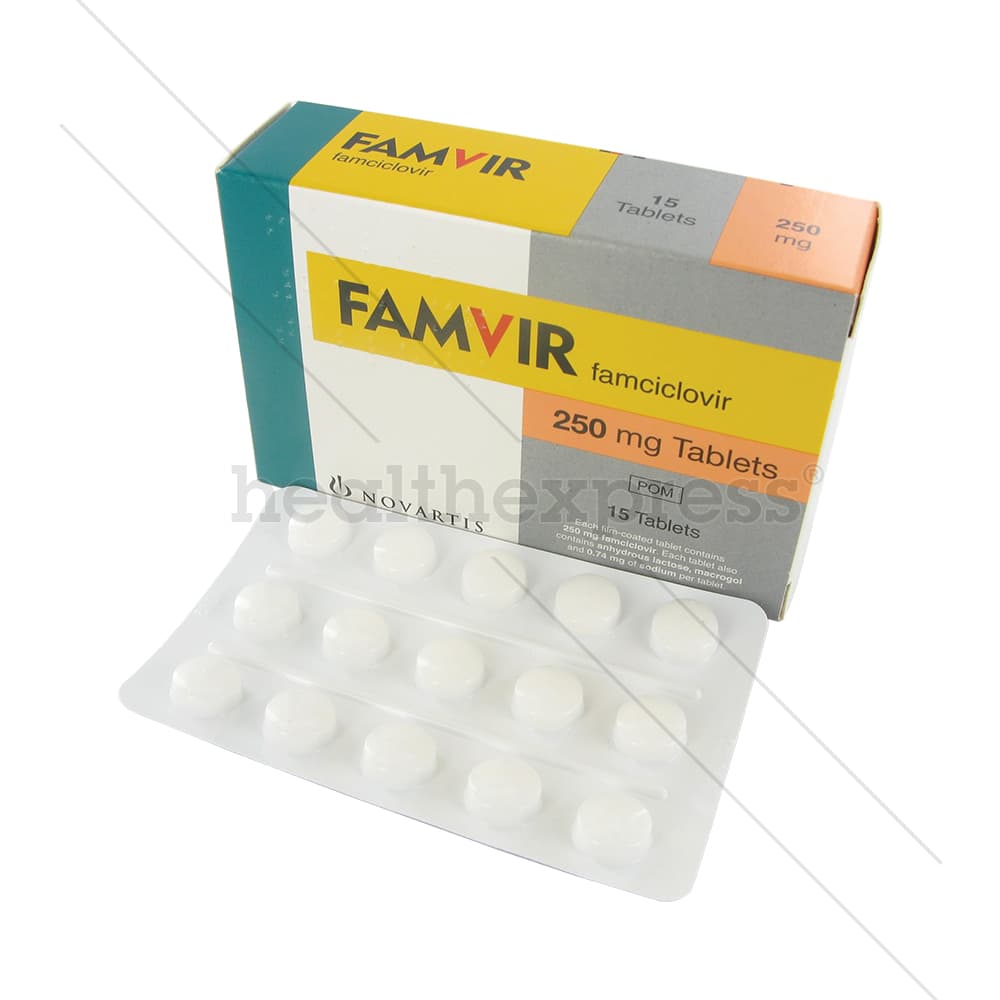ᐅ Famvir • Köp Famvir med recept från våra läkare • HealthExpress®