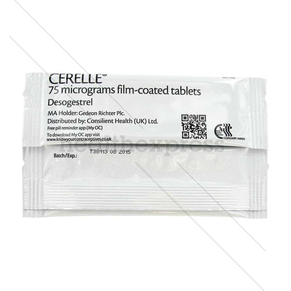 ᐅ Buy Cerelle Online • Contraceptive Pill • HealthExpress® UK