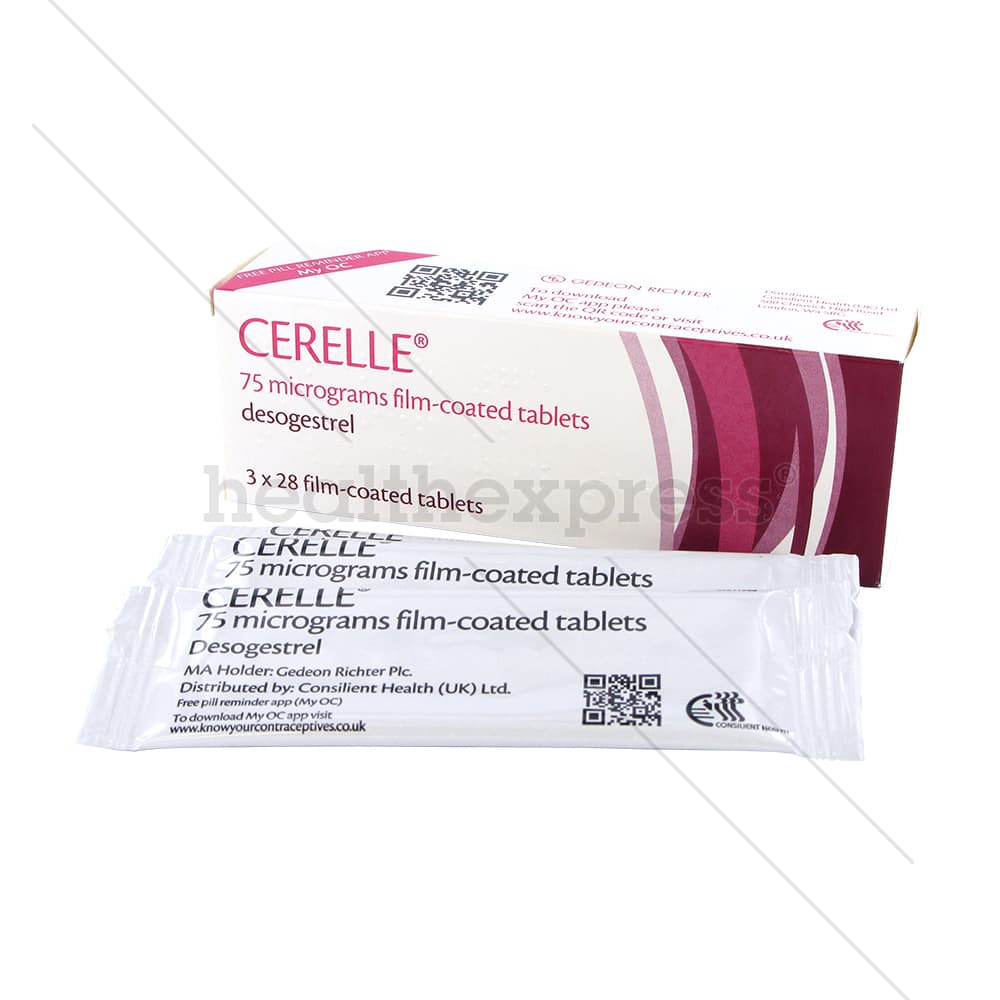 ᐅ Buy Cerelle Online • Contraceptive Pill • HealthExpress® UK