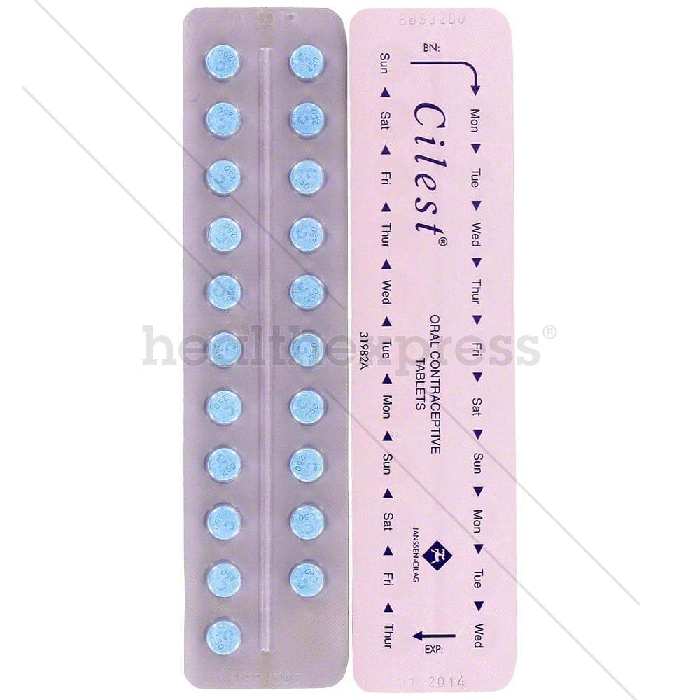 ᐅ Buy Cilest Contraceptive Pill Online • HealthExpress® UK
