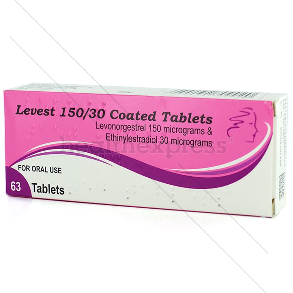 ᐅ Buy Levest Online • Contraceptive Pill • HealthExpress® UK