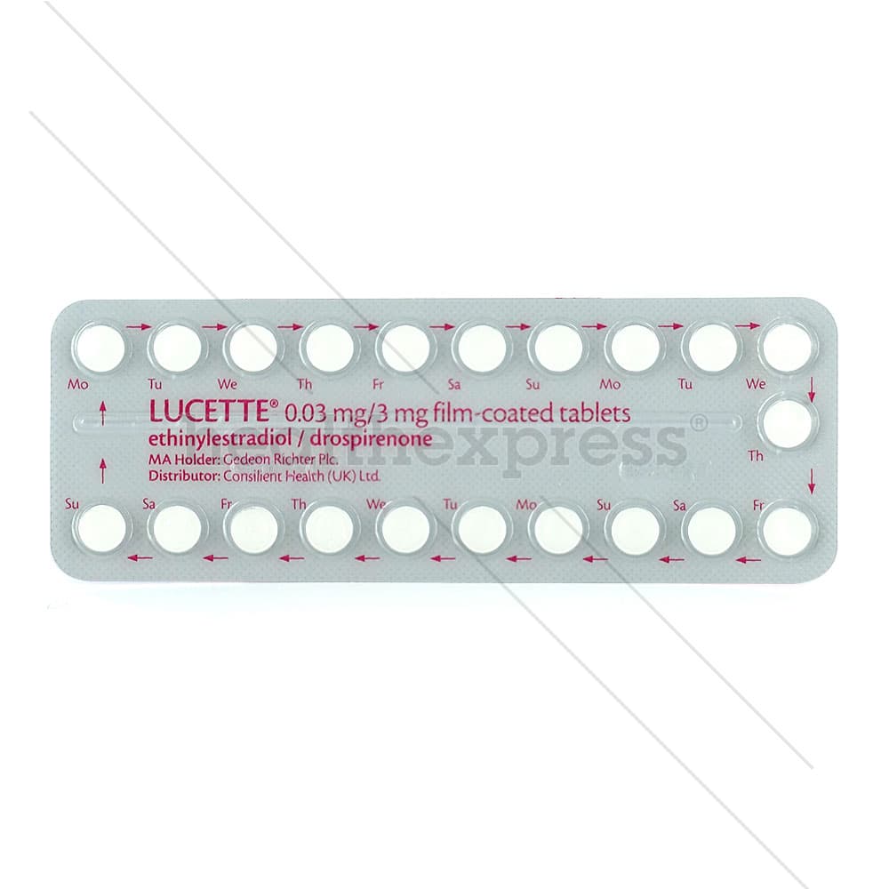 ᐅ Buy Lucette Contraceptive Pills Online • HealthExpress® UK