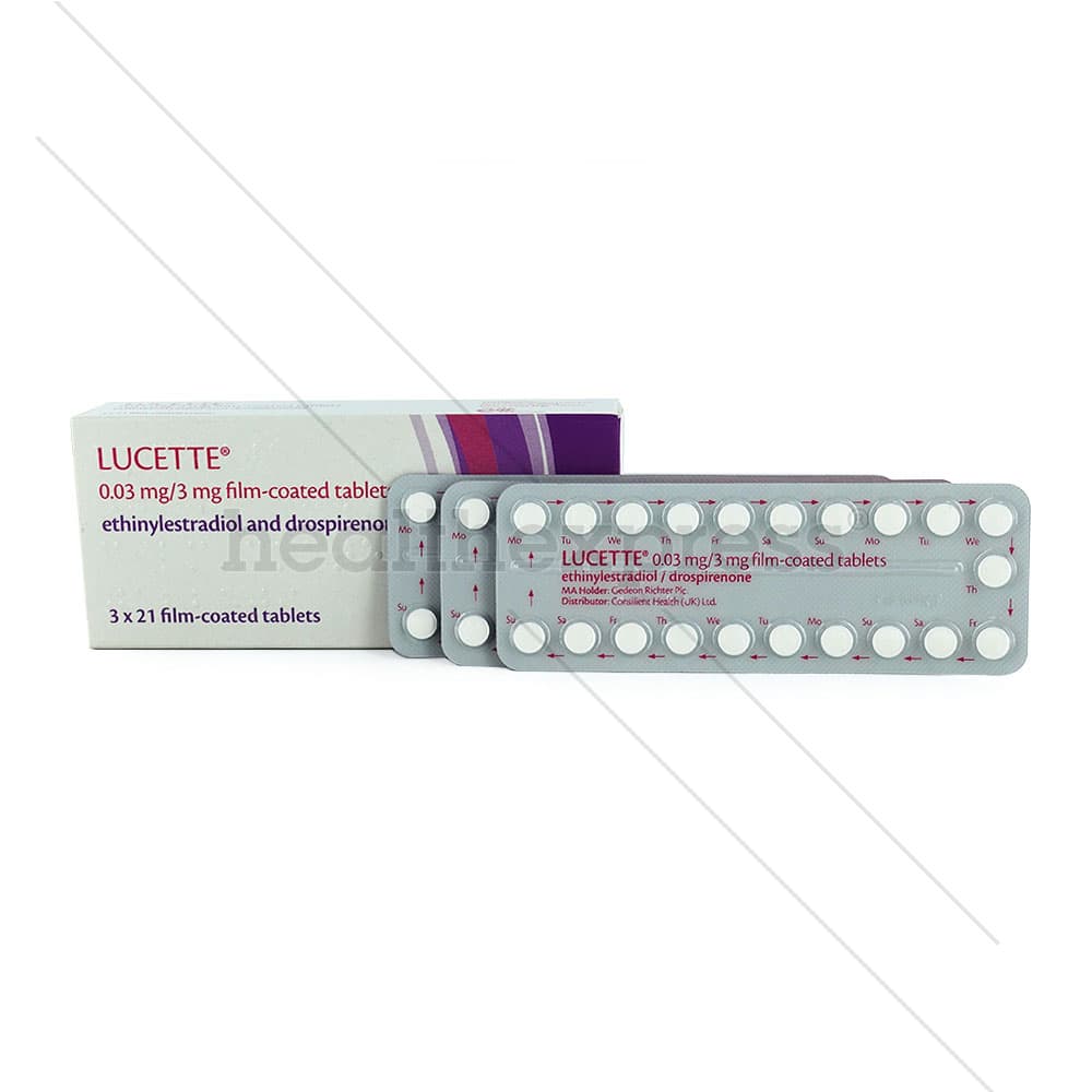 ᐅ Buy Lucette Contraceptive Pills Online • HealthExpress® UK
