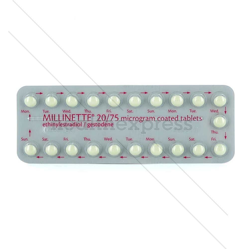 ᐅ Buy Millinette Contraceptive Pill Online • HealthExpress® UK