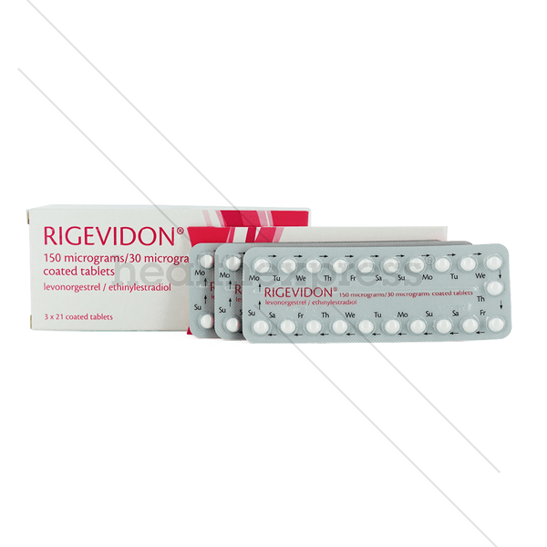 ᐅ Buy Rigevidon Pill Online • Contraceptive Pill • HealthExpress® UK