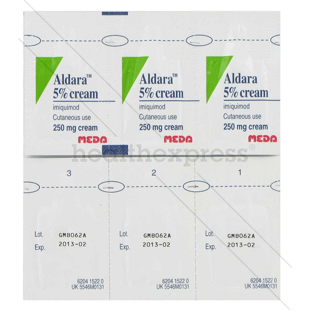 ᐅ Buy Aldara Cream (5%) Online • Imiquimod • HealthExpress® UK