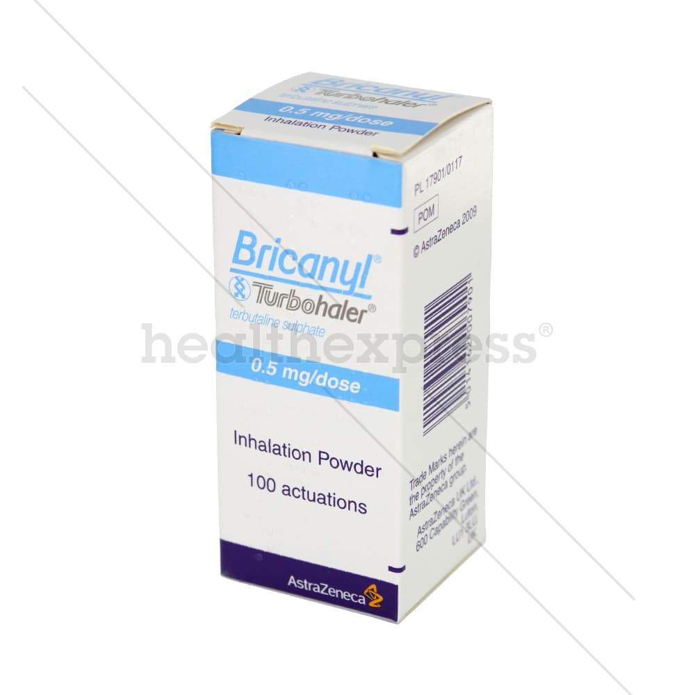 ᐅ Buy Bricanyl Inhaler Online • Asthma • HealthExpress® UK