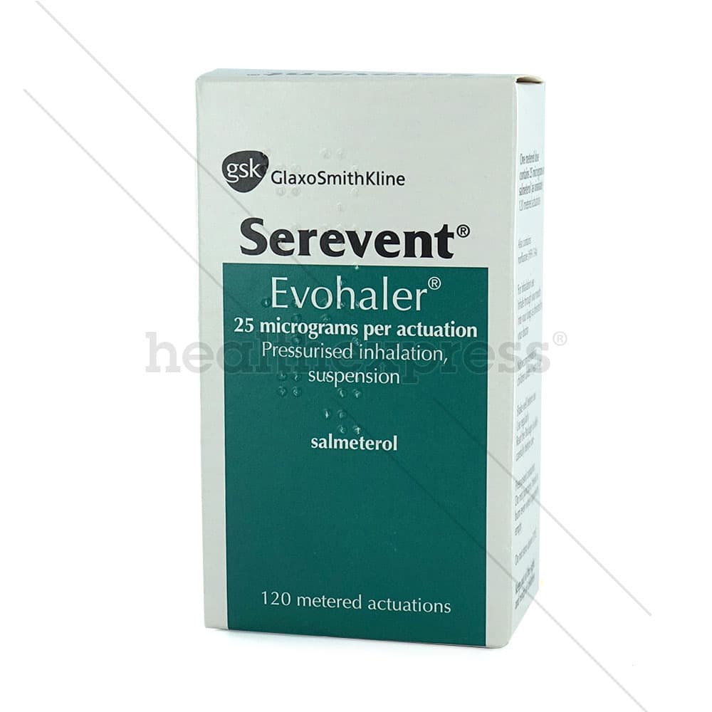 ᐅ Buy Serevent Inhaler Online • Asthma • HealthExpress® UK
