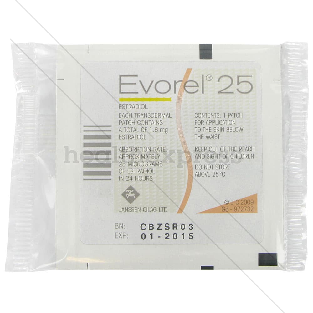 ᐅ Buy Evorel Patches Online • HRT • HealthExpress® UK